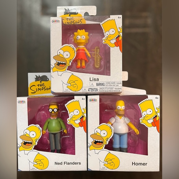 Jakks | Toys | Collectible 224 Jakks The Simpsons Home Lisa Ned ...